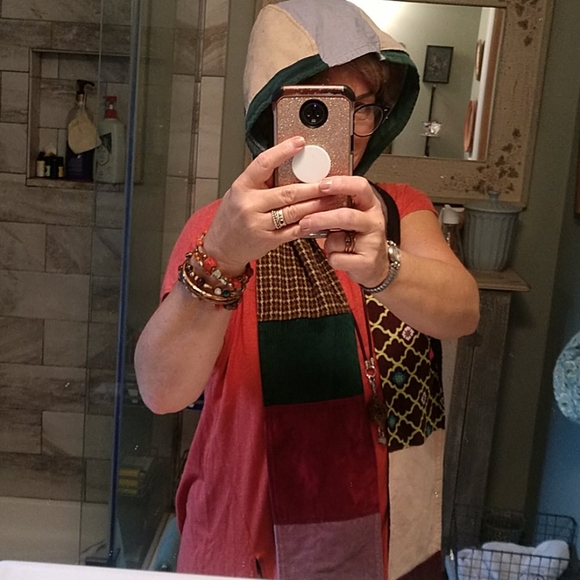 Accessories | Patchwork Hood Scarf | Poshmark
